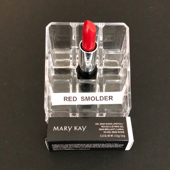 Mary Kay | Makeup | Mary Kay Gel Semishine Red Smolder Lipstick | Poshmark